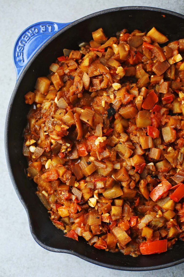 Ikra (Eggplant Spread) - Flavorful Home