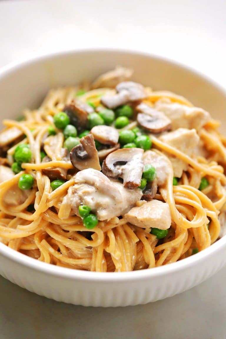 Instant Pot Chicken Spaghetti - Flavorful Home