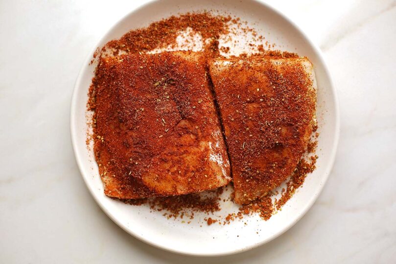 Blackened cod - Flavorful Home