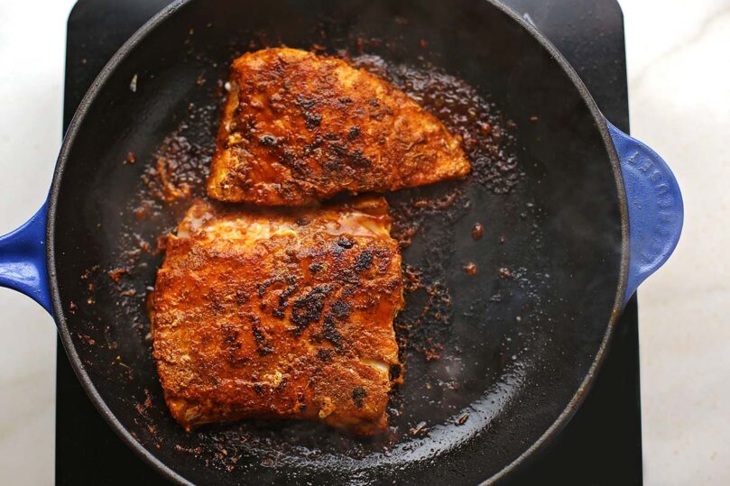Blackened cod - Flavorful Home