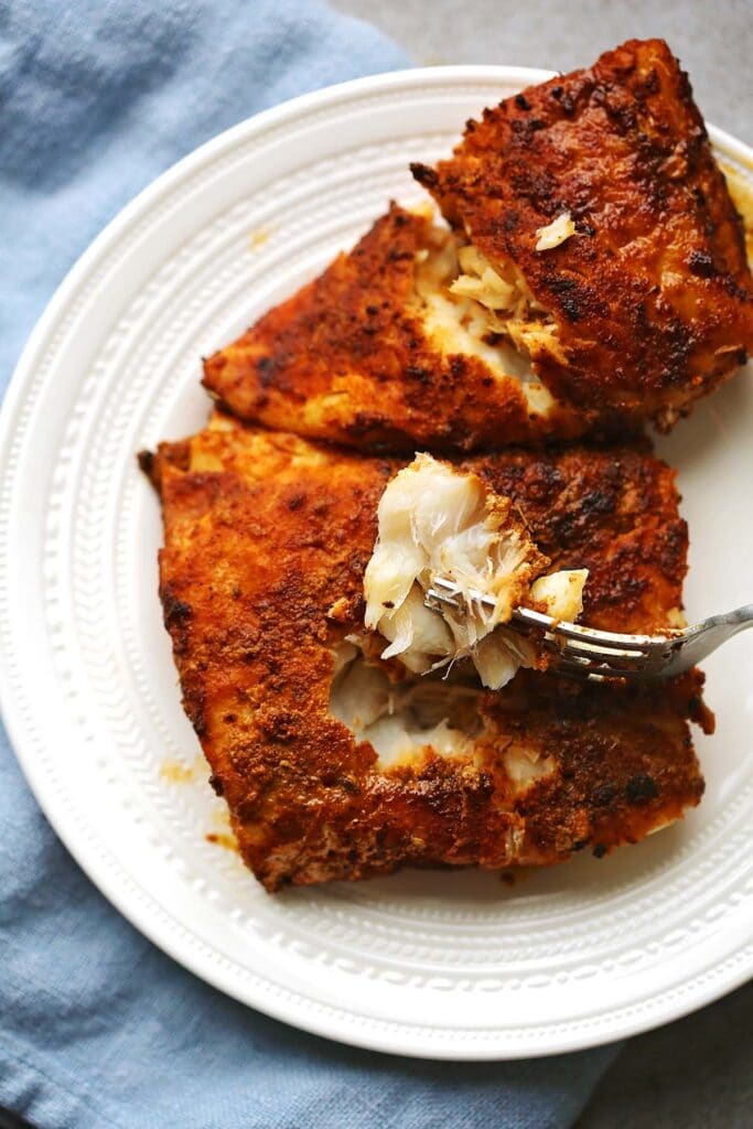 Blackened cod - Flavorful Home
